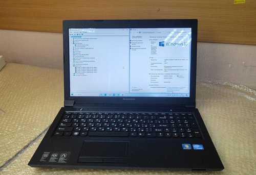 15.6" Lenovo B570e, 512 ГБ, Core i3-2350M, RAM 4 ГБ, GeForce 410M 1 ГБ