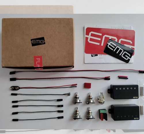 Сет активных звукоснимателей EMG 57/66 (оригинал)