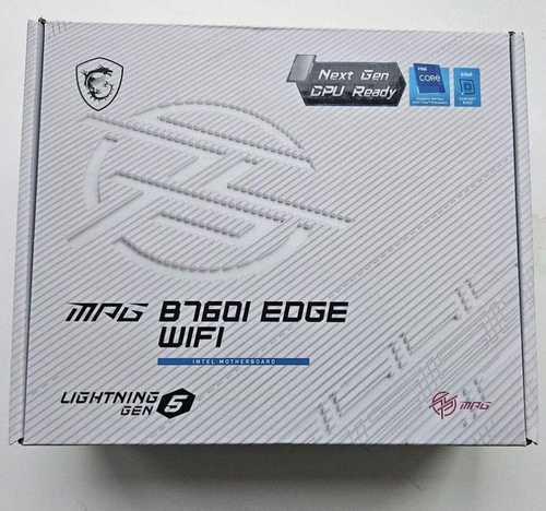 Материнская плата msi mpg b760i edge wifi