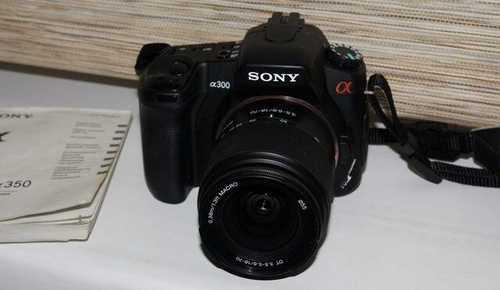 Sony Alpha dslr-A300 Kit 18-70mm