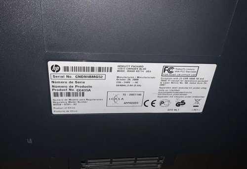 Продам мфу HP Color LaserJet CM2320fxi (CC435A)