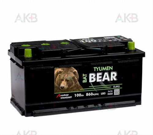 Аккумулятор Tyumen BatBear 100 Ач 860A о.п. низк