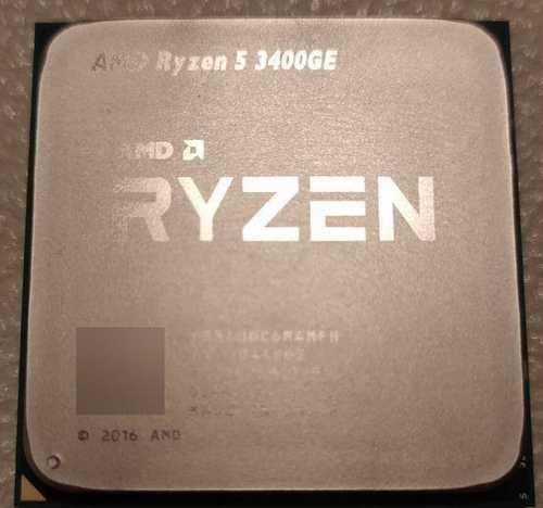 Процессор amd ryzen 5 3400GE