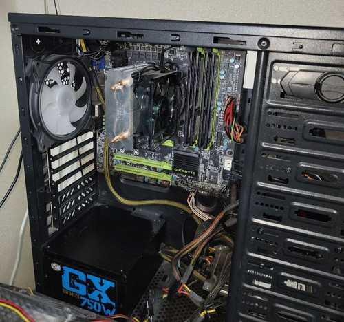 Комплект i7 3770, кулер, 16gb ddr3, мать gigabyte