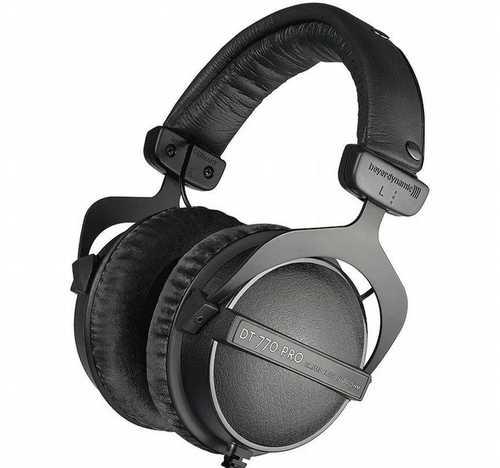 Beyerdynamic DT 770 PRO Black LE 80 Om, Студийные наушники закрытого типа 80 Ом, цвет черный, специа