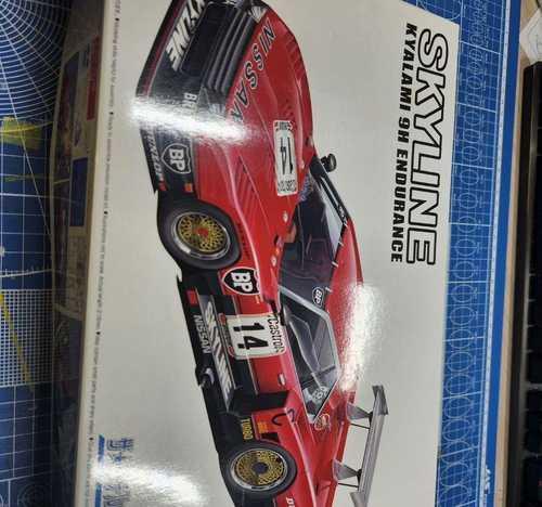 Сборная модель Aoshima skyline kyalami 1/24