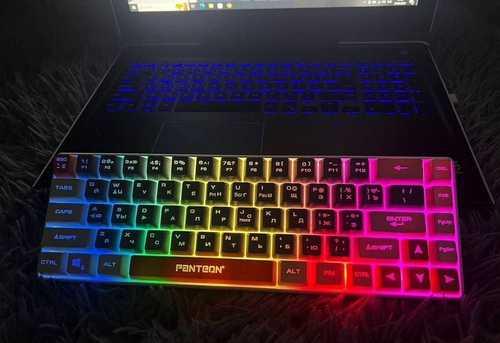 Игровая мембранная клавиатура с подсветкой