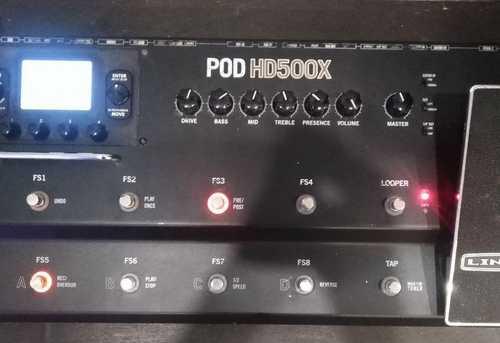 Гитарный процессор Line 6 pod hd500x