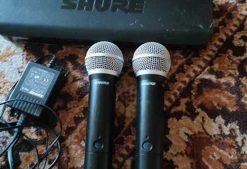 Shure blx288/pg58