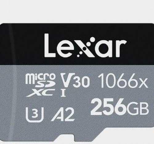 Каpтa пaмяти miсroSD Lеxаr prоfessionаl 256 Gb