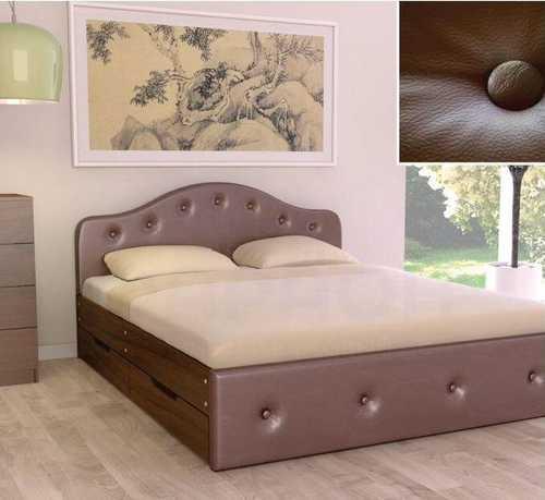 Кровать двуспальная Амели Тип – 4