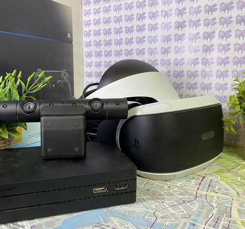 Шлем VR Sony PS4 V2