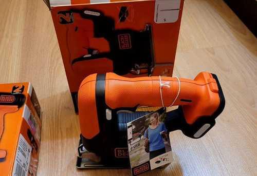 Аккумуляторный лобзик,шуруповёрт black decker 12v