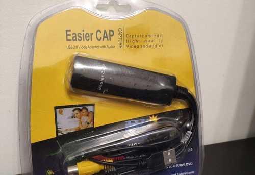 Плата видеозахвата e easy cap easier cap usb dvr