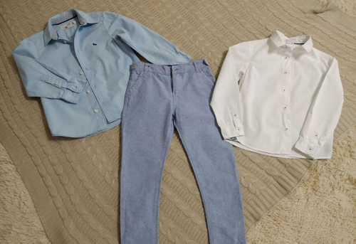 Брюки и рубашки для мальчика 5-6 лет, 116 см