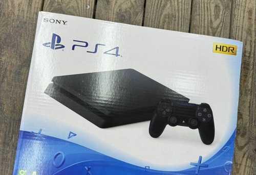 Приставка Sony PS4 Slim 1tb (новая, год гарантии)