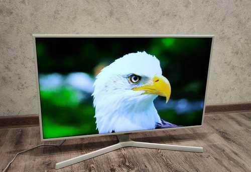 Белый телевизор Samsung 43' 4k,Smart,Wifi,Airplay