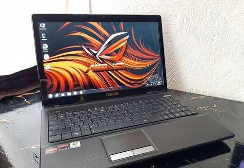 Отличный ноутбук asus X53U как новый