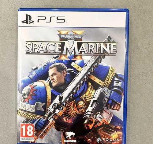 Warhammer 40.000 space marine 2 ps5 диск