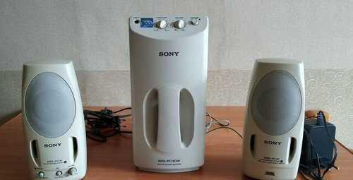 Компьютерные колонки sony SRS-PC41 и саб SRS-PC3DW