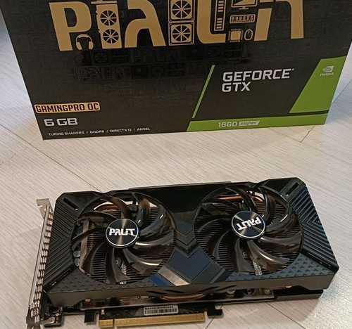 Видеокарта GTX 1660 Super 6gb Palit