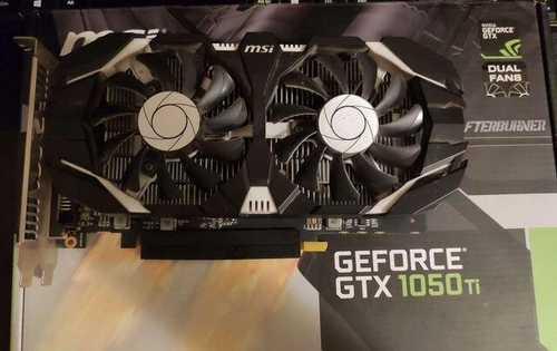 Видеокарта MSI GeForce GTX 1050 Ti 4Gb