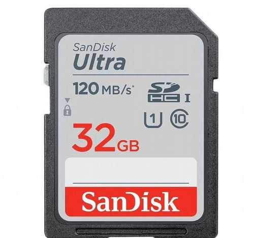 SanDisk Ultra sdhc 32 гб sdsdun4-032G-GN6IN