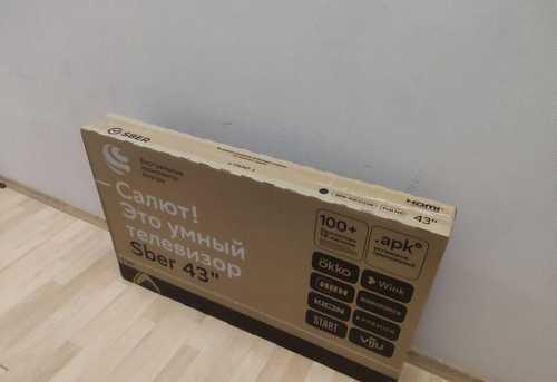 Телевизор Sber SDX-43F2122B, 43"(109 см), FHD