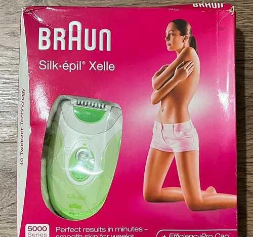 Эпилятор Braun Silk-epil Xelle 5170 5000 series