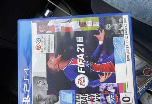 Диск ps4 FIFA 21