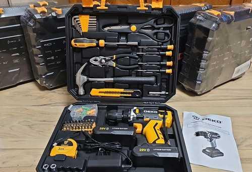Дрель шуруповерт Deko 2*1,5 Li 20В