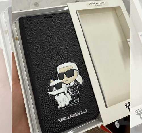 Чехол на iPhone 15 pro max Karl lagerfeld