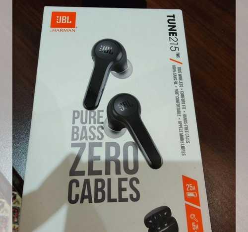 Беспроводные наушники jbl tune 215 tws