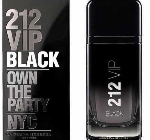 Carolina Herrera 212 Vip Black For Men 100 мл