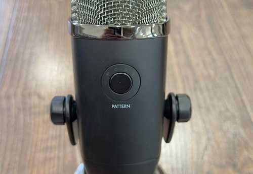 Микрофон Blue Yeti X USB, черный