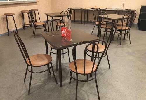 Столы и барные стулья для кафе бу