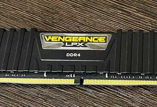 Озу Corsair Vengeance LPX 8 гб DDR4 2666 мгц