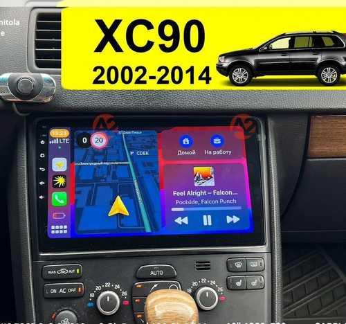 Магнитола Volvo XC90 2002-2014 Android 13/CarPlay