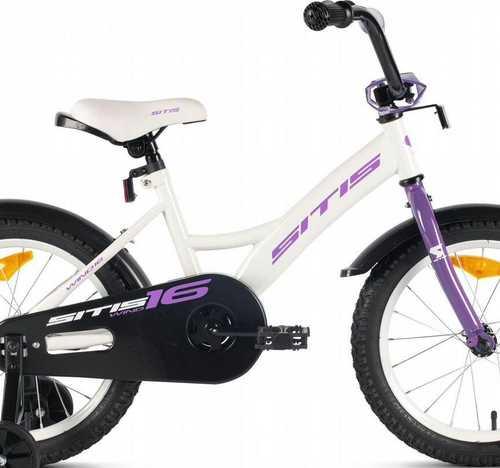 Велосипед sitis wind 16" (2024) White Sev283