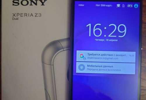 Sony Xperia Z3 dual (D6633), 3/16 ГБ