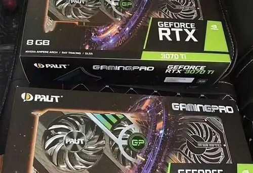 Видеокарта Palit gaming pro RTX 3070Ti 8GB