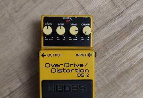 Гитарная педаль Boss OS-2 (OverDrive/Distortion)