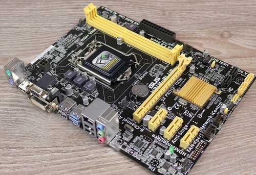 Комплект asus H81M-Plus+CeleronG1840+DDr34gb+охлад