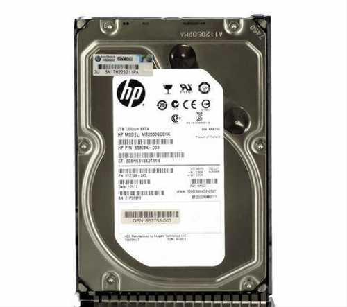 Жесткий диск HP 2Tb 658079-B21 658079-S21 sataiii