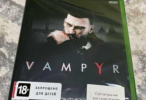 Игра Vampyr для Xbox(новая)