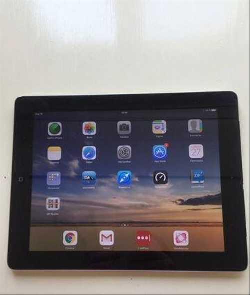 Айпед iPad4 Wi-Fi+Sim A1459 Модель MD517LL/A,32 гб