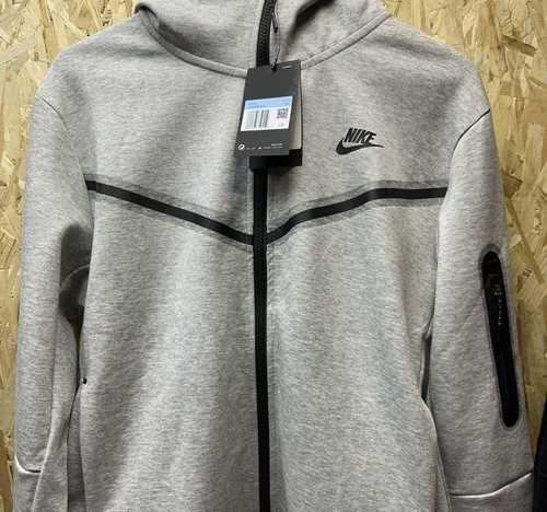 Кофта Nike Tech fleece(серая) ориг