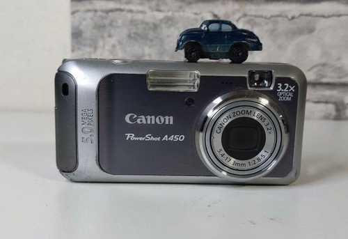 Компактный фотоаппарат canon A450