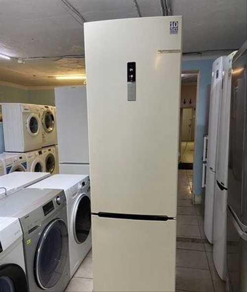 Бежевый холодильник Bosch (200 см) Гарантия