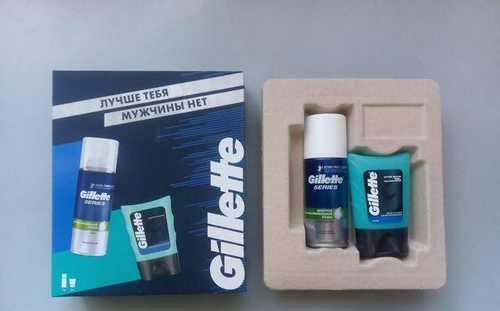 Пена Gillette Series 100 мл + гель п/бритья 75 мл